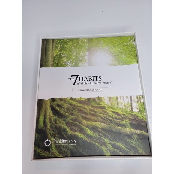 Franklin Covey | Office | The 7 Habits Of Highly Effective People Signature Edition 4 Franklin ...